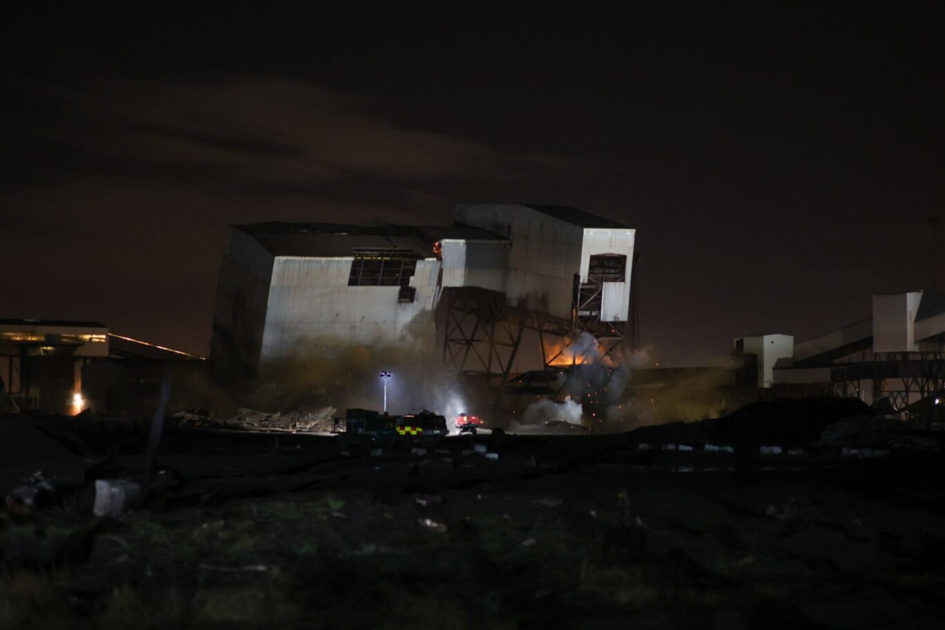 Explosive demolition at Teesworks - MGL Group