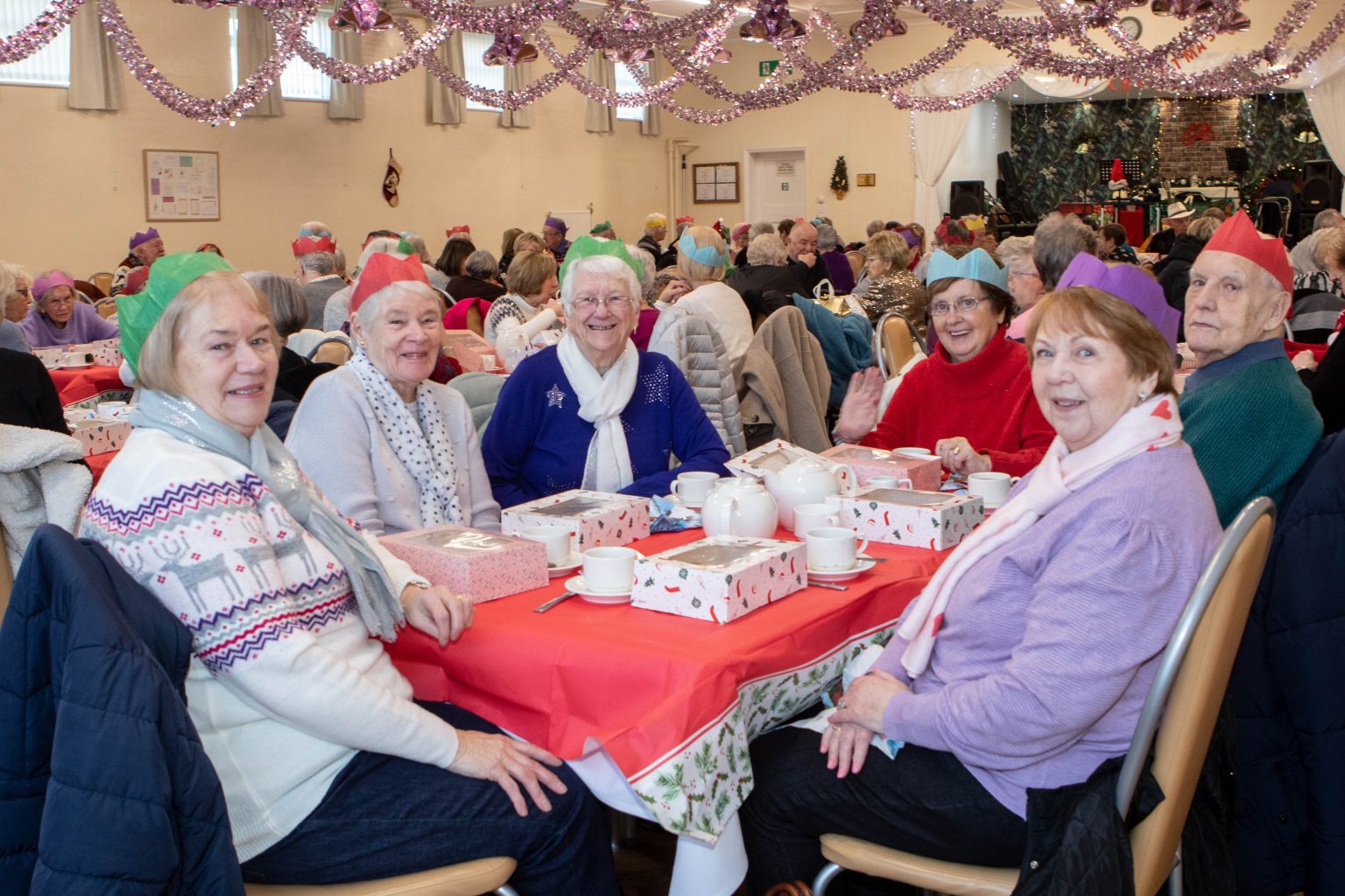 MGL Group's Annual Senior Citizens Christmas Party in Sherburn - MGL Group