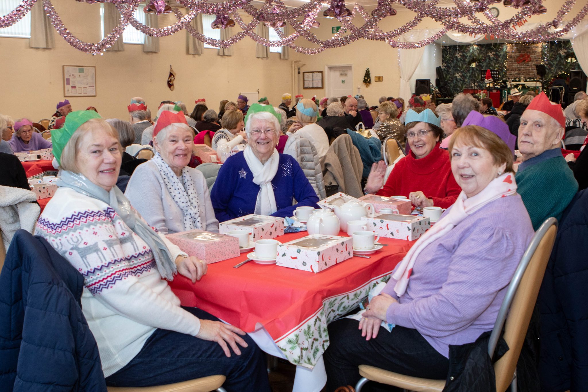 MGL Group's Annual Senior Citizens Christmas Party in Sherburn - MGL Group