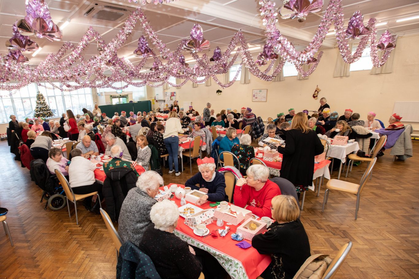 MGL Group's Annual Senior Citizens Christmas Party in Sherburn - MGL Group