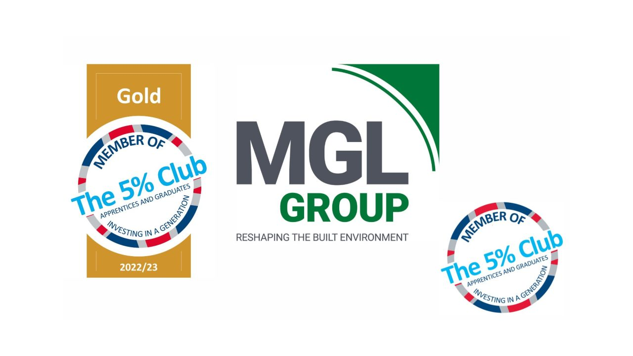 MGL Group awarded Gold membership by The 5% Club - MGL Group