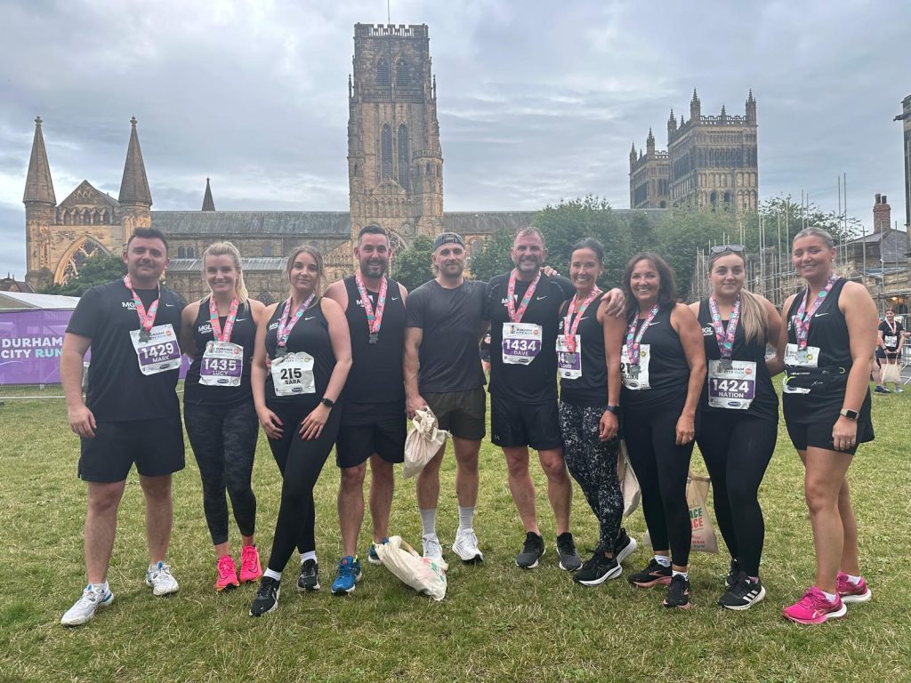 Team MGL Takes on the Durham City Run - MGL Group