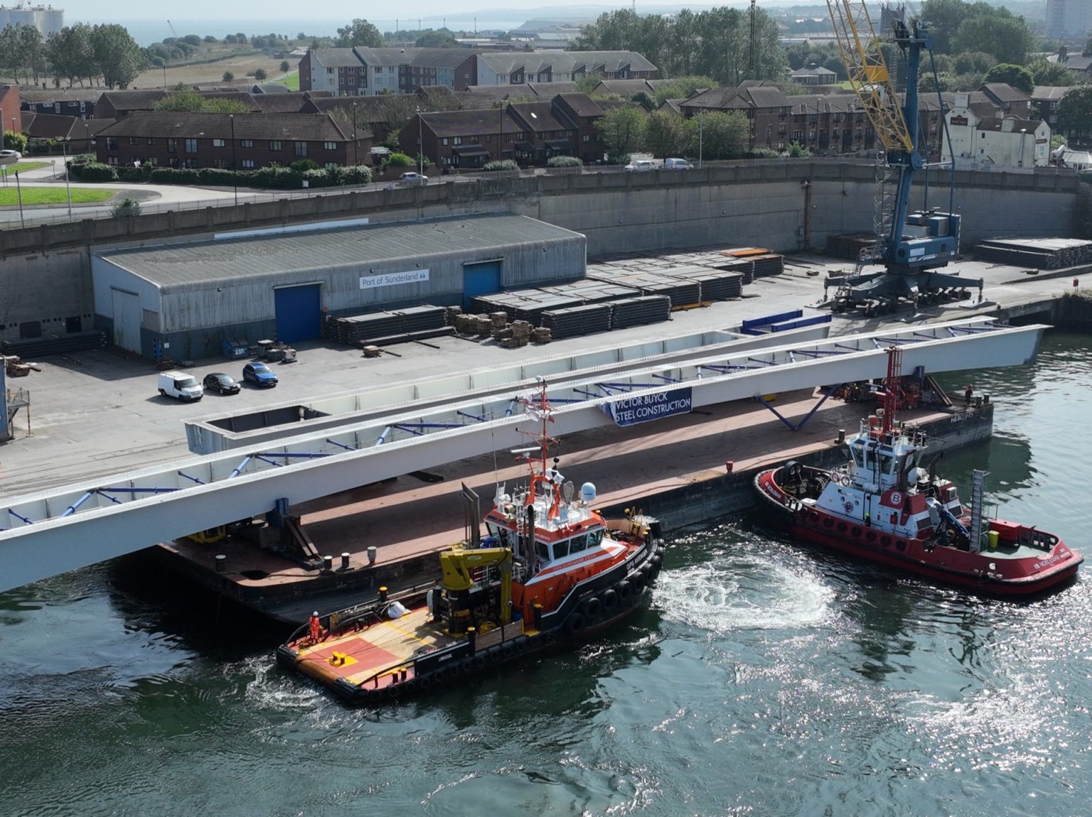 MGL Earthworks Celebrates New Wear Footbridge Milestone - MGL Group