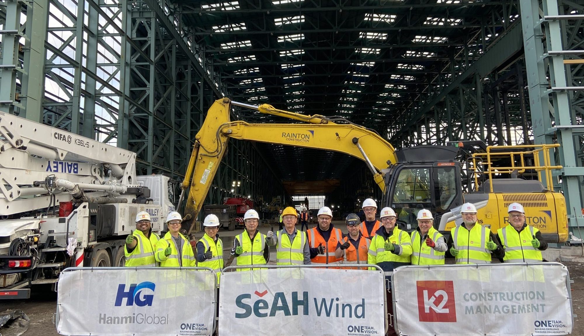 Rainton Construction Enables Progress at SeAH Wind Monopile Facility ...