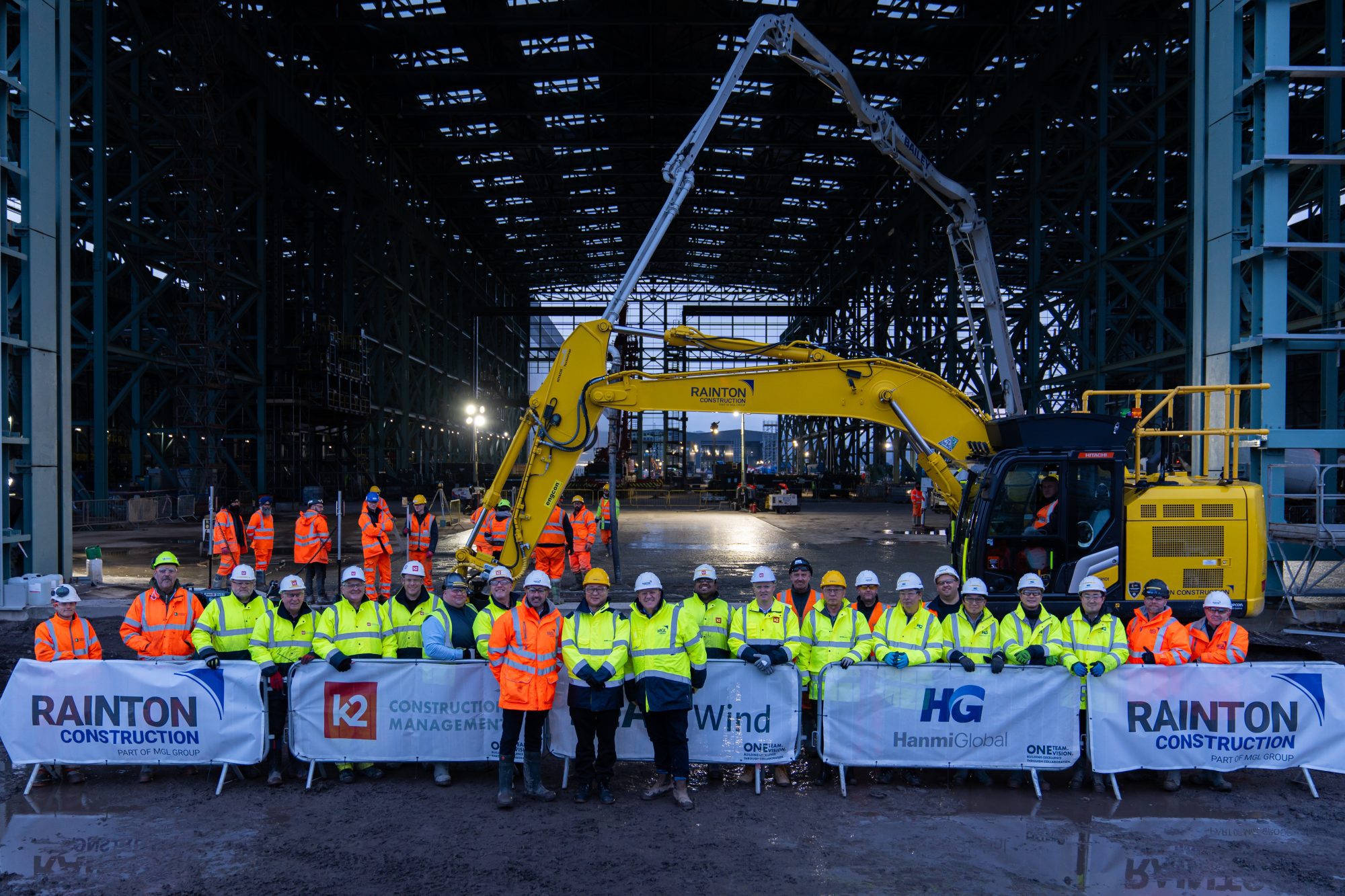 Rainton Construction's Major Milestone at SeAH Wind - MGL Group