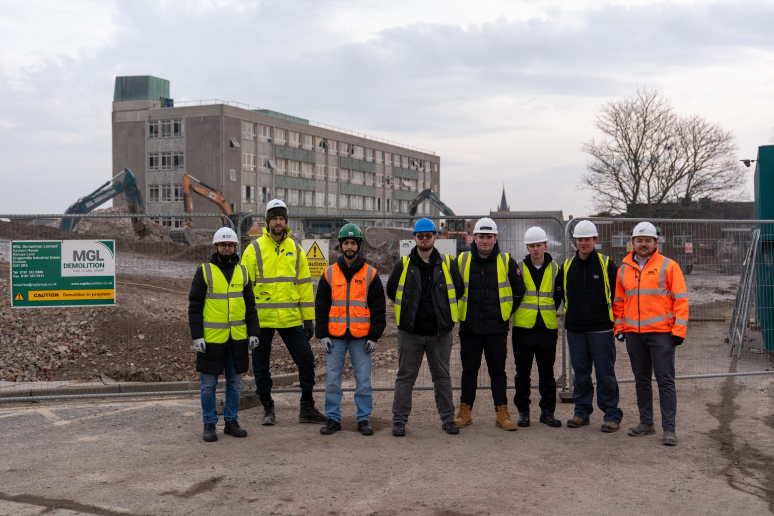 MGL Demolition Showcases the HIN Project to Construction Students - MGL ...
