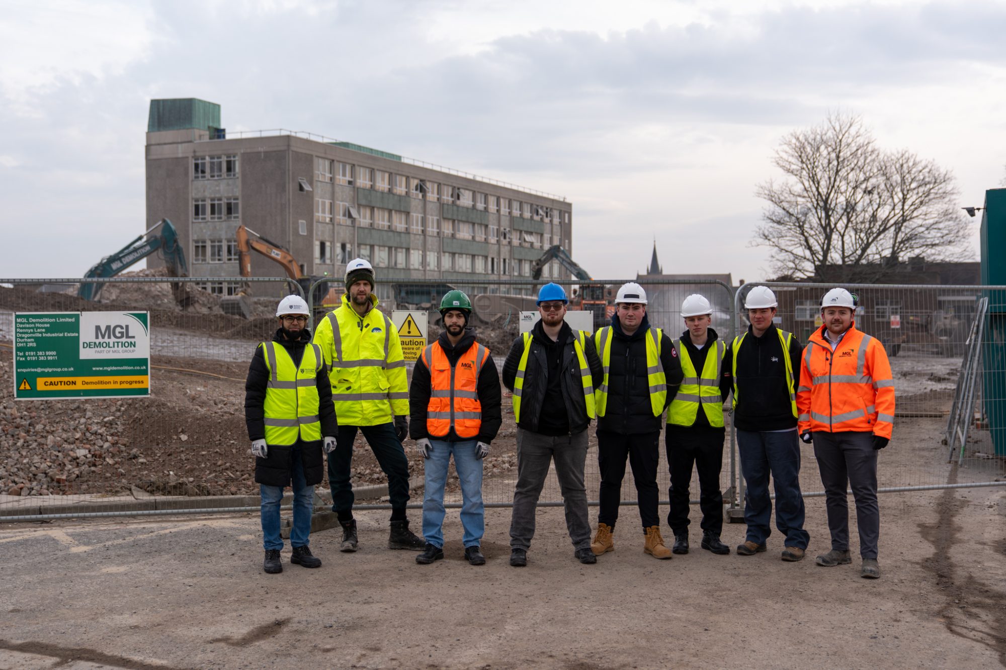 MGL Demolition Showcases the HIN Project to Construction Students - MGL ...