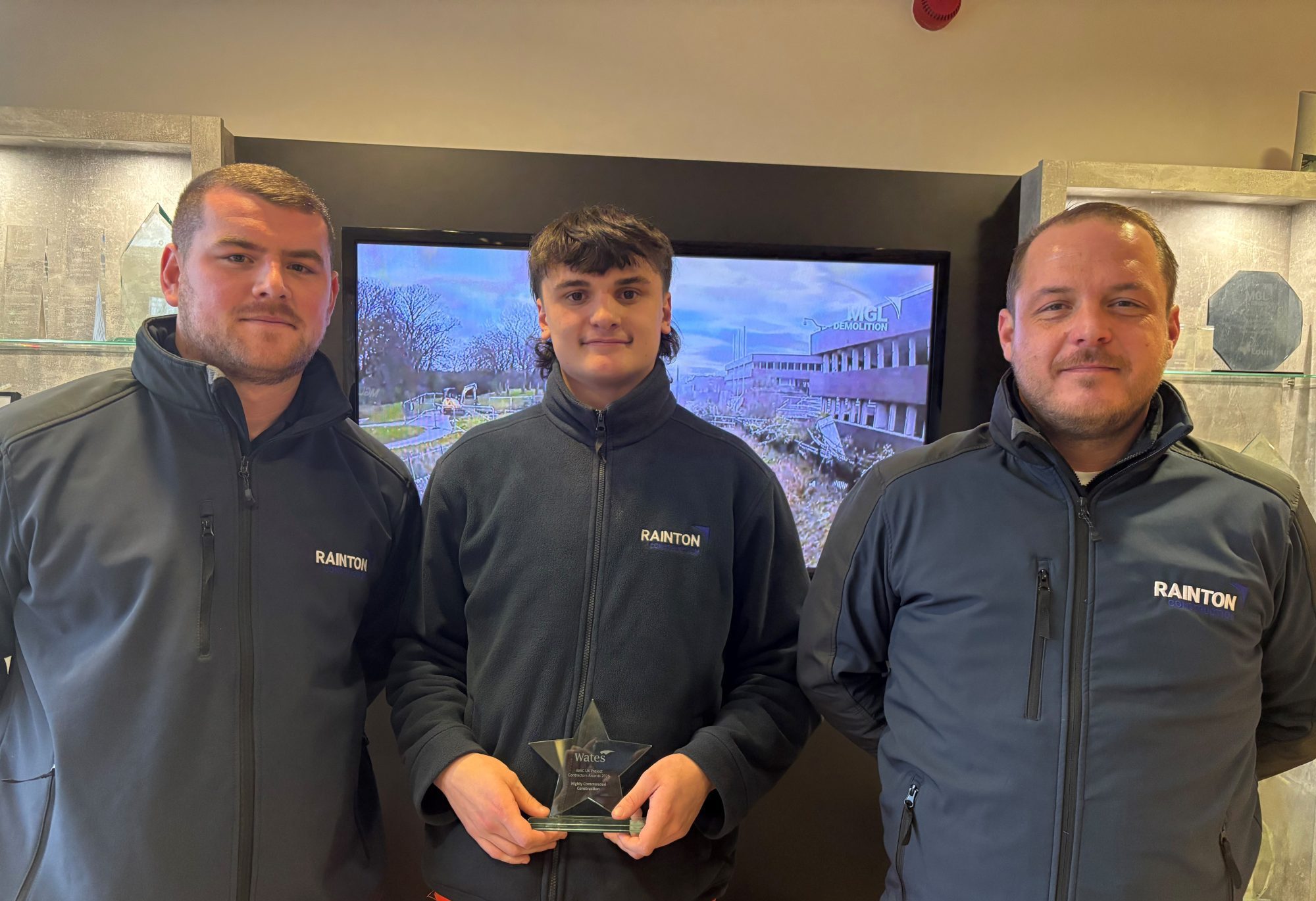 Rainton Construction's Jack Garside Wins 'Trainee of the Year' Award ...